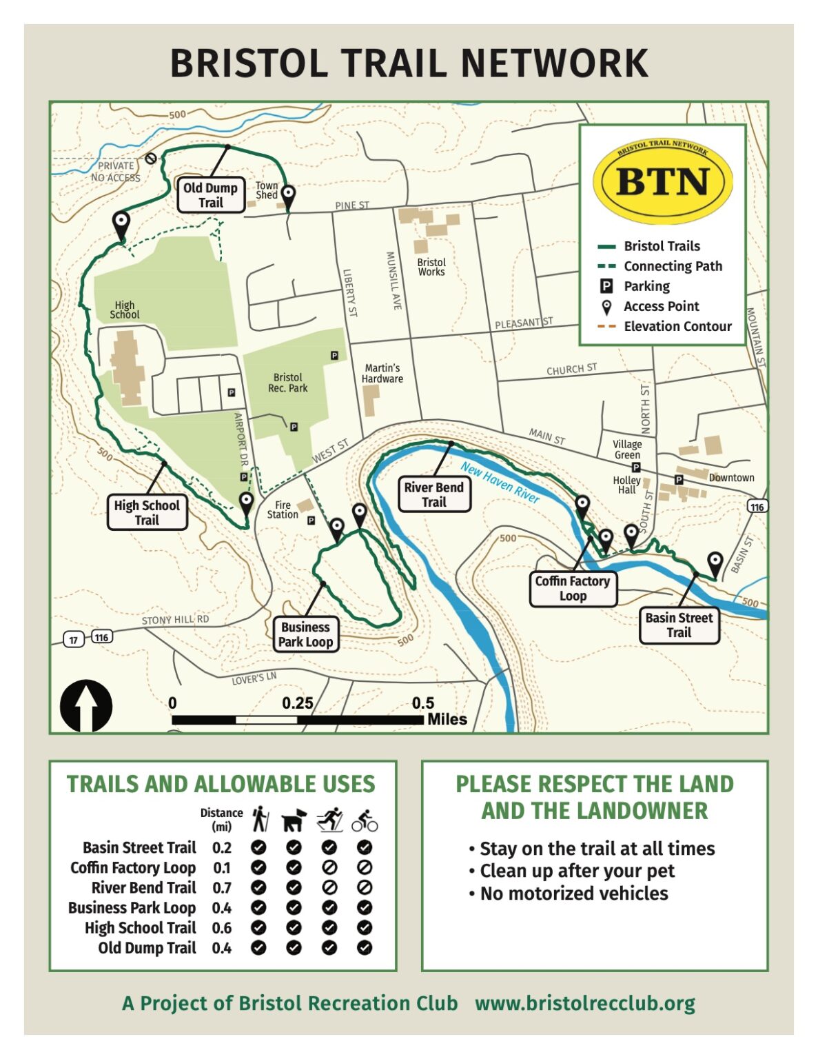 Downloadable Trail Map – BRISTOL RECREATION CLUB